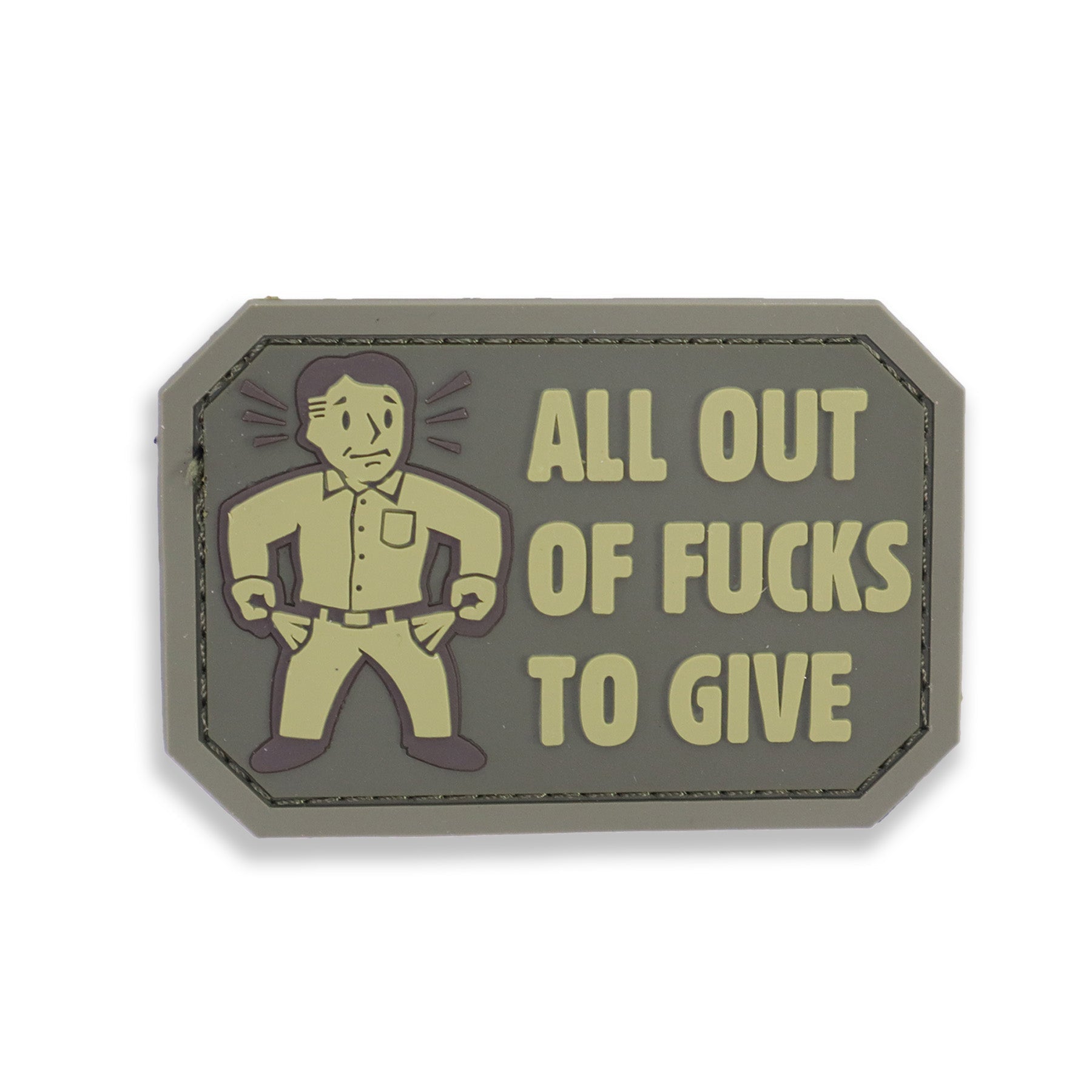 Mil-Spec Monkey All Out PVC Patch – Offbase Supply Co.