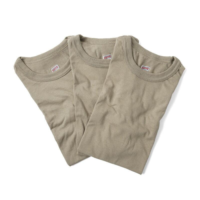 Soffe 50/50 Military US Army USAF T-Shirt Undershirt 3-Pack - OCP Tan ...