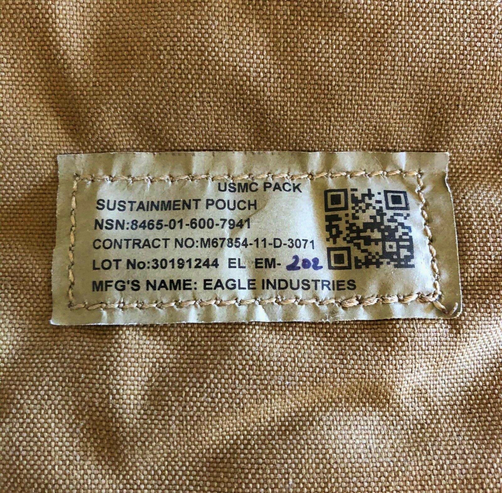 USGI USMC Pack System MOLLE Sustainment Pouch (SURPLUS) – Offbase ...