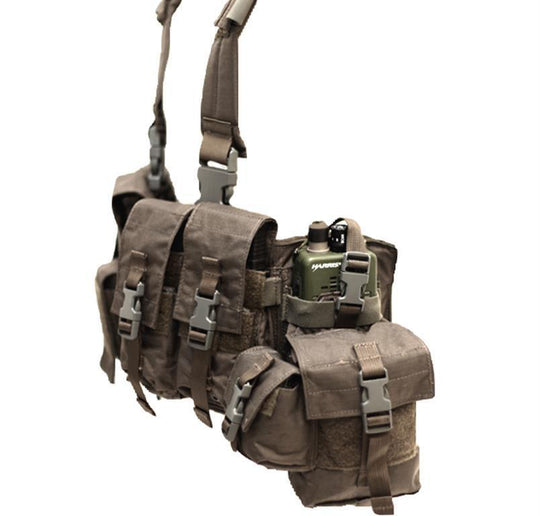 London Bridge Trading LBT-1961A-R Chest Rig with Zipper - MAS Grey ...