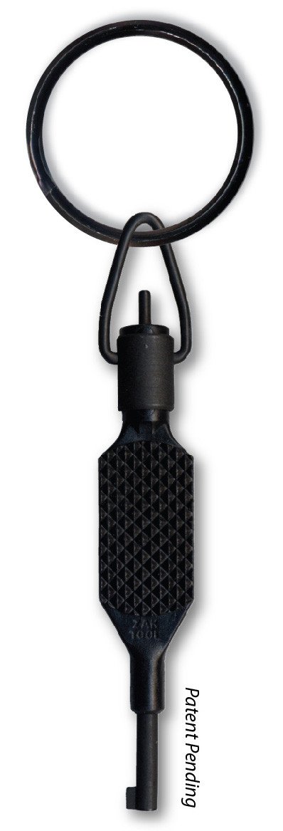 Zak Tool ZT9P Knurled Flat Grip Swivel Handcuff Key – Offbase Supply Co.
